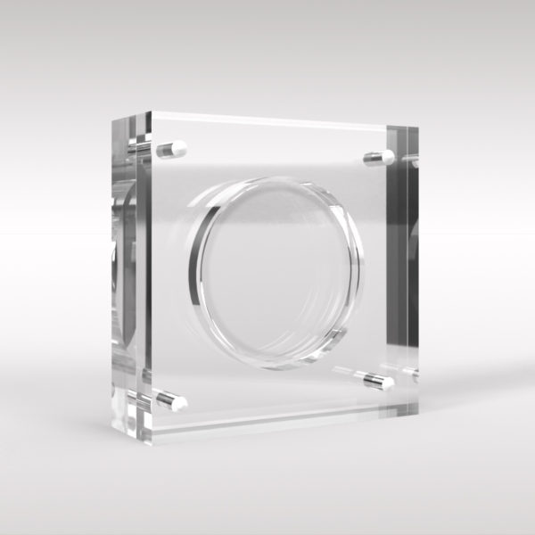 Narnia 50p Royal Mint Acrylic Coin Display Case Holder - Coin Collective