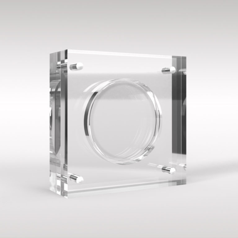 Narnia 50p Royal Mint Acrylic Coin Display Case Holder - Coin Collective