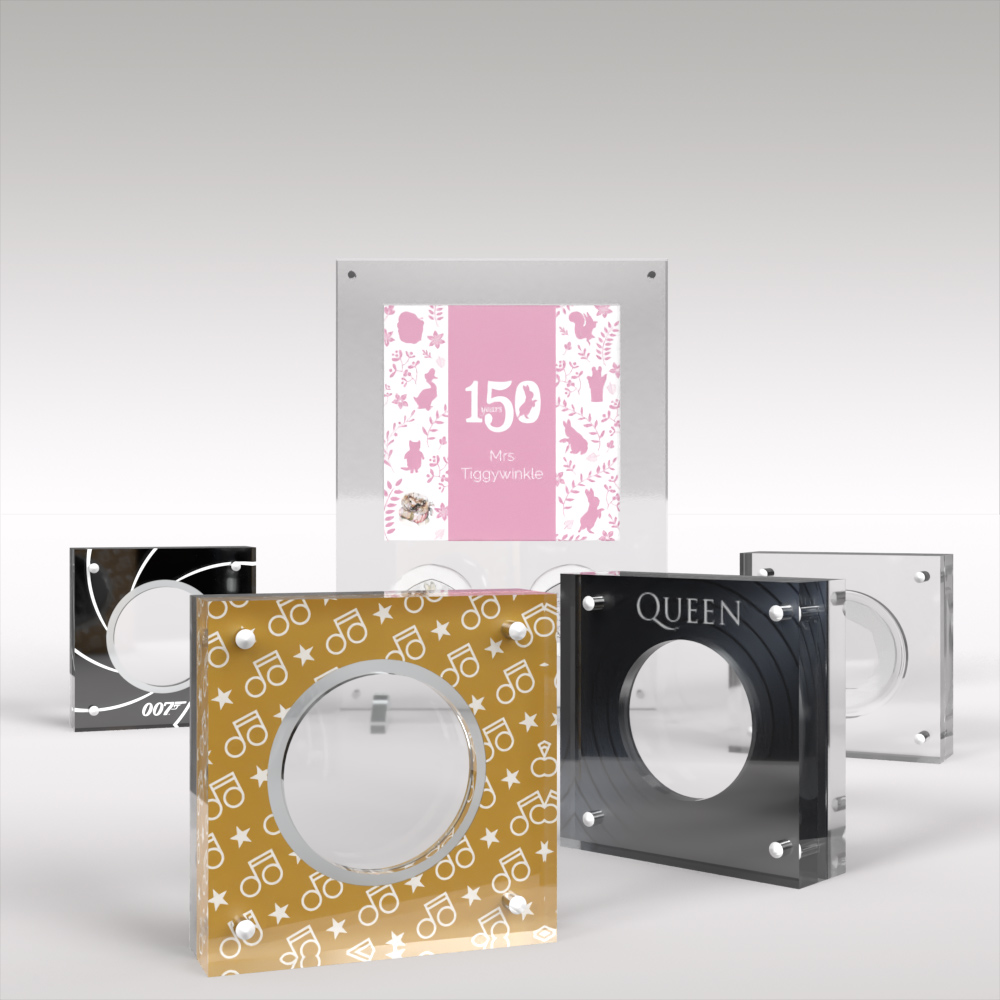 Acrylic Coin Displays and Coin Holders and Cases